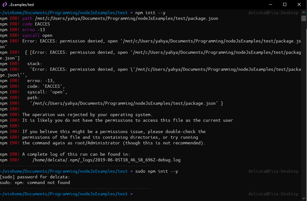 Npm init problem · Issue #470 · WhitewaterFoundry/Pengwin · GitHub