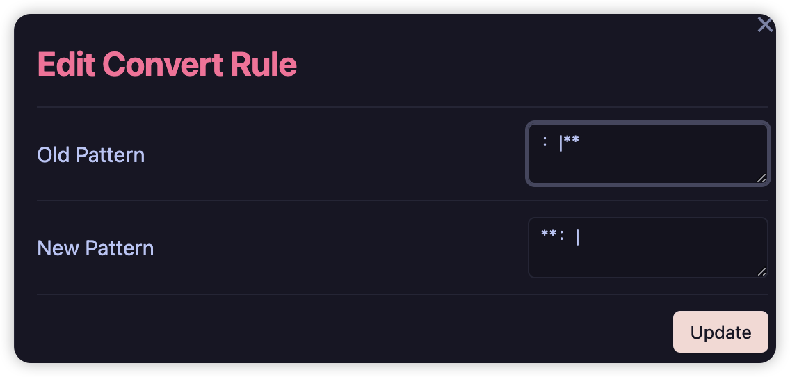 转换为 "**：|" 时没反应 · Issue #90 · Yaozhuwa/easy-typing-obsidian · GitHub