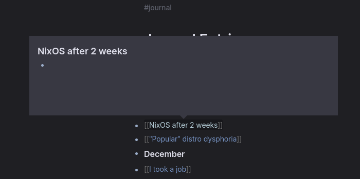 Links to journal files graph/reference as "dead links" · Issue #7669 · logseq/logseq · GitHub