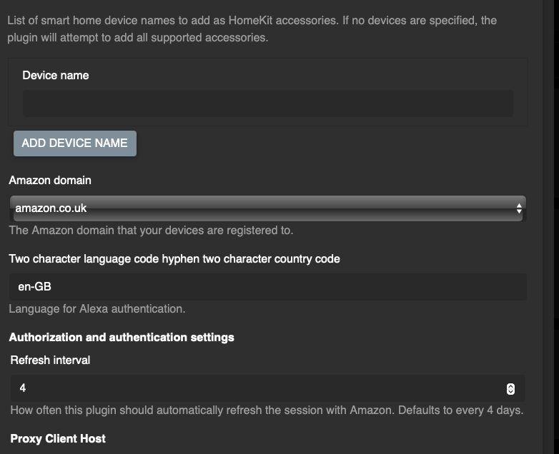Alexa Echo Dot not working · Issue #43 · joeyhage/homebridge-alexa-smarthome · GitHub