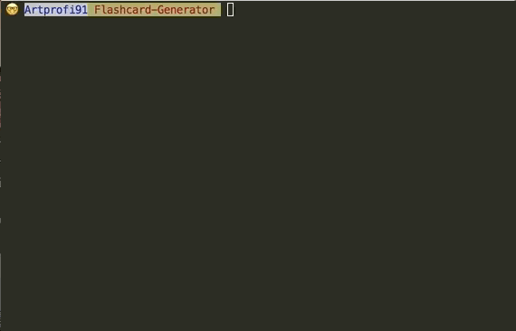 GitHub - artprofi91/Node-Flashcard-Generator: Flashcard-Generator