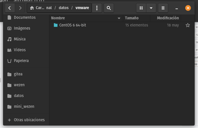 Issue on navigation bar of Files application, appears wrong rectangle at the beginning of the ...
