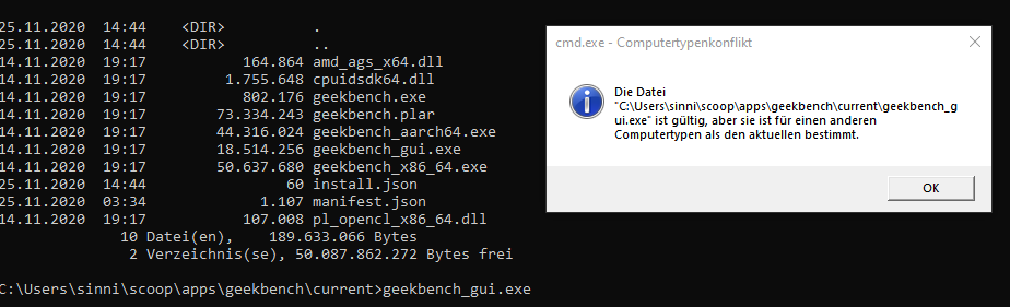 geekbench 5.3.1: Executable geekbench_gui.exe and geekbench.exe say ...