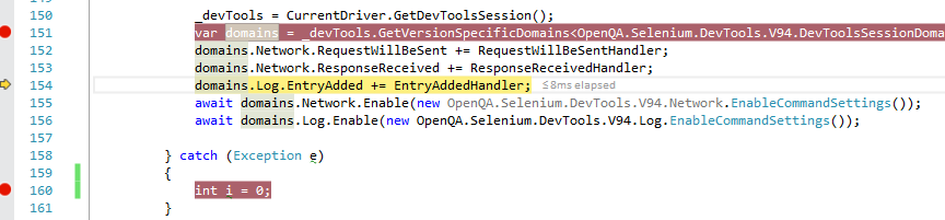 [🐛 Bug] Unexpected Error Creating Websocket Devtools Session Calling