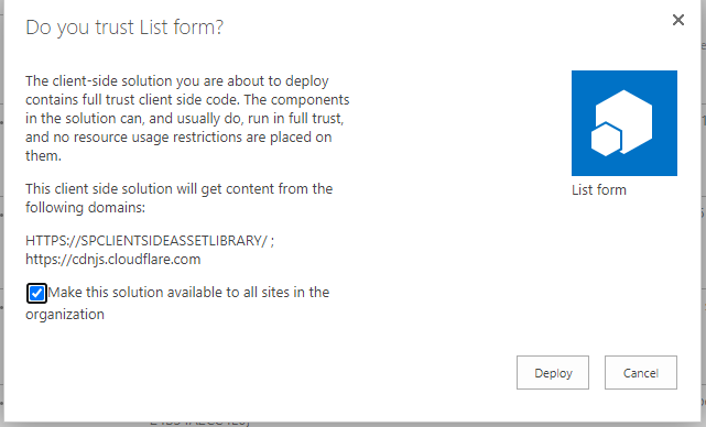 App not showing in Site Contents > Your App after a successful deployment to catalog · Issue ...