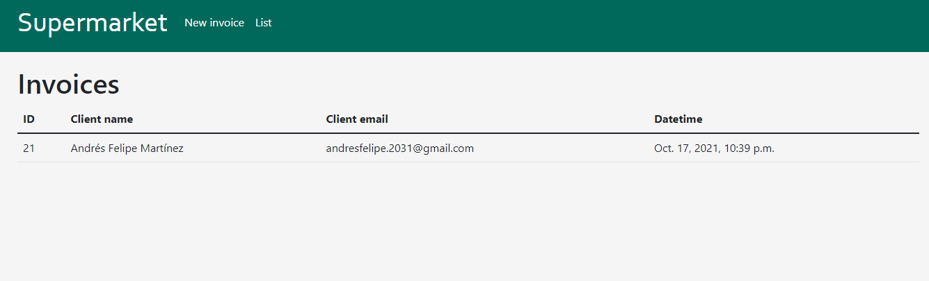 GitHub - kuronosu/supermarket: invoice generator developed as a ...