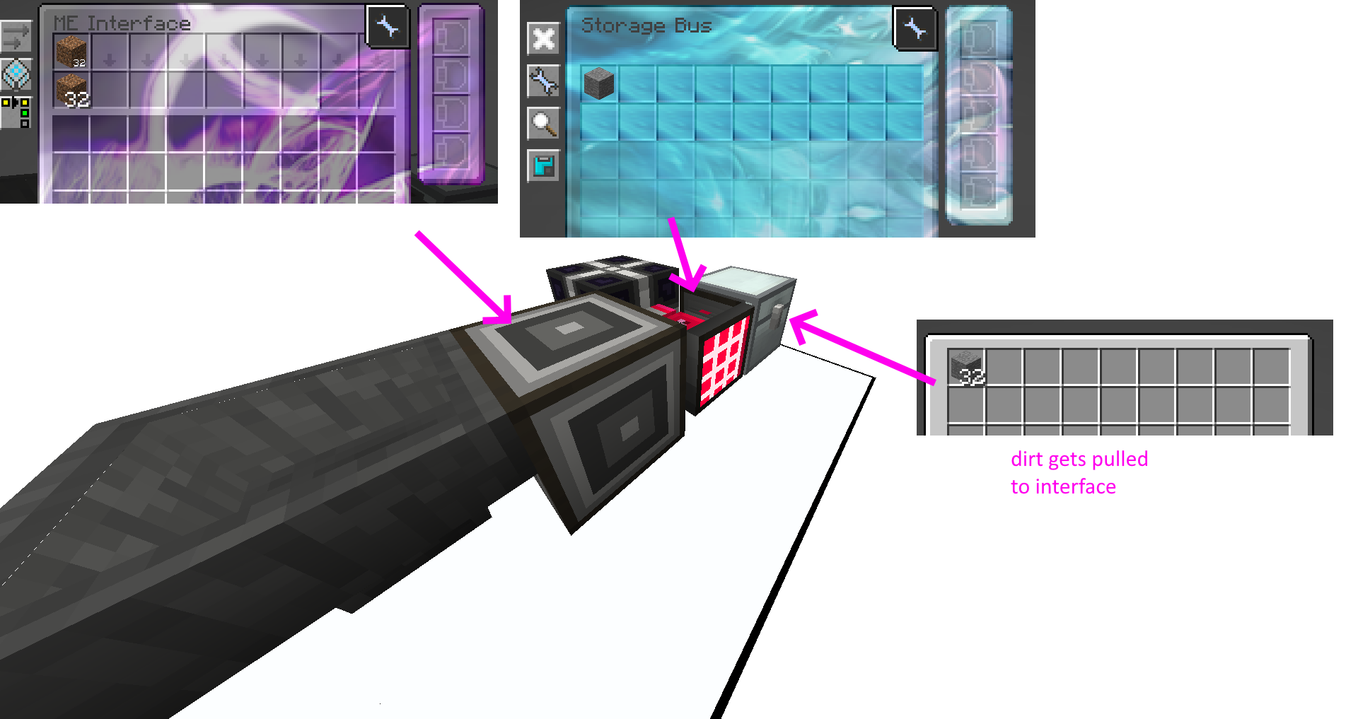 Apply the filter of an ME Storage Bus also to extracting items from the ...