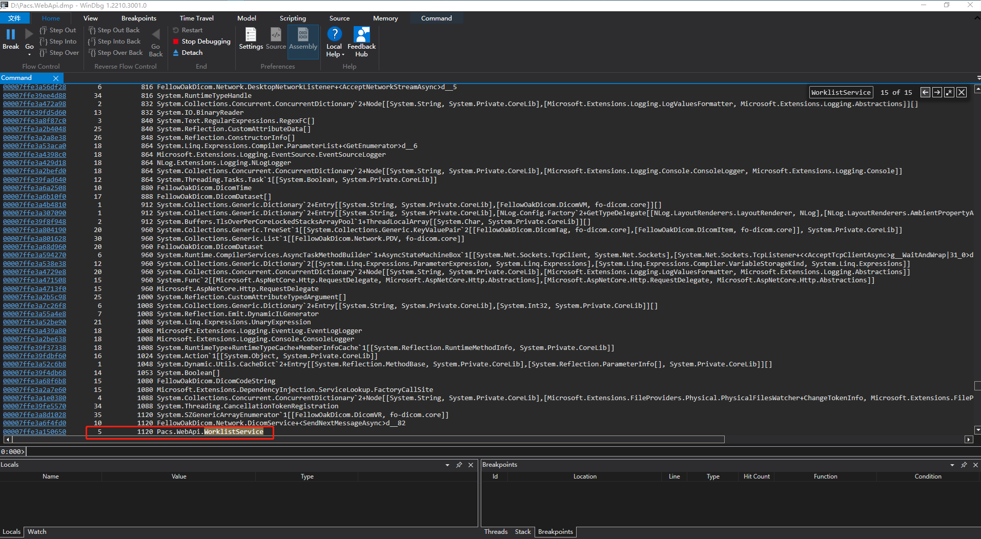 WorklistService memory leak(MEM_COMMIT 35.414GB) · Issue #1594 · fo-dicom/fo-dicom · GitHub