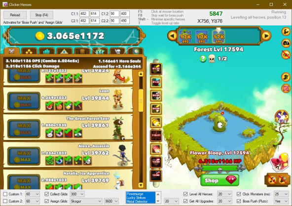 GitHub - justin89h/clickerUI: Automation user interface for Clicker Heroes