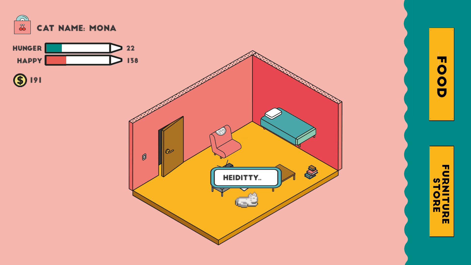 GitHub - calicedev/CatHouseGame: 유니티로 만든 고양이 키우기 게임