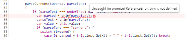 Litetween not working anymore in C3 r234.2 - Trim() is not defined · Issue #26 · erenertugrul ...