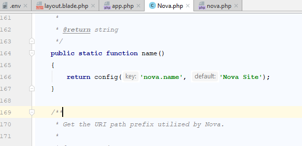 Can't change Nova::name() · Issue #2546 · laravel/nova-issues · GitHub