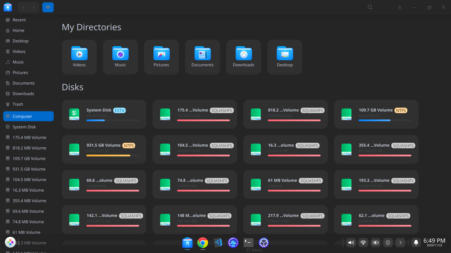 File System Disks Bug · Issue #2287 · linuxdeepin/developer-center · GitHub