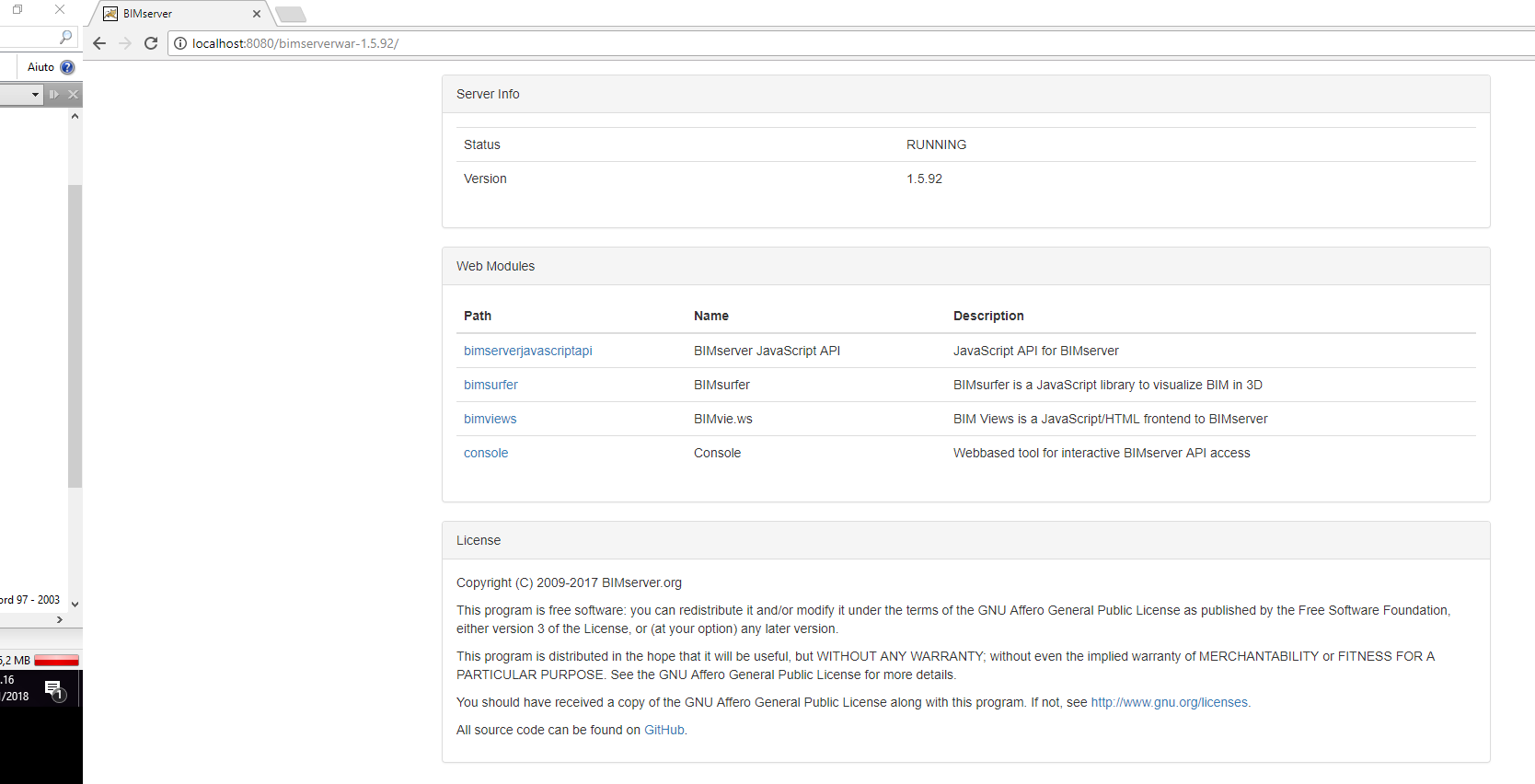 bimserverapi is not defined on new server. · Issue #672 · opensourceBIM/BIMserver · GitHub