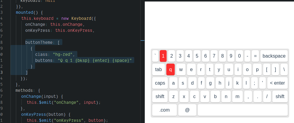 Custom button theme not working in vue with complex/custom buttons. · Issue #348 · hodgef/simple ...