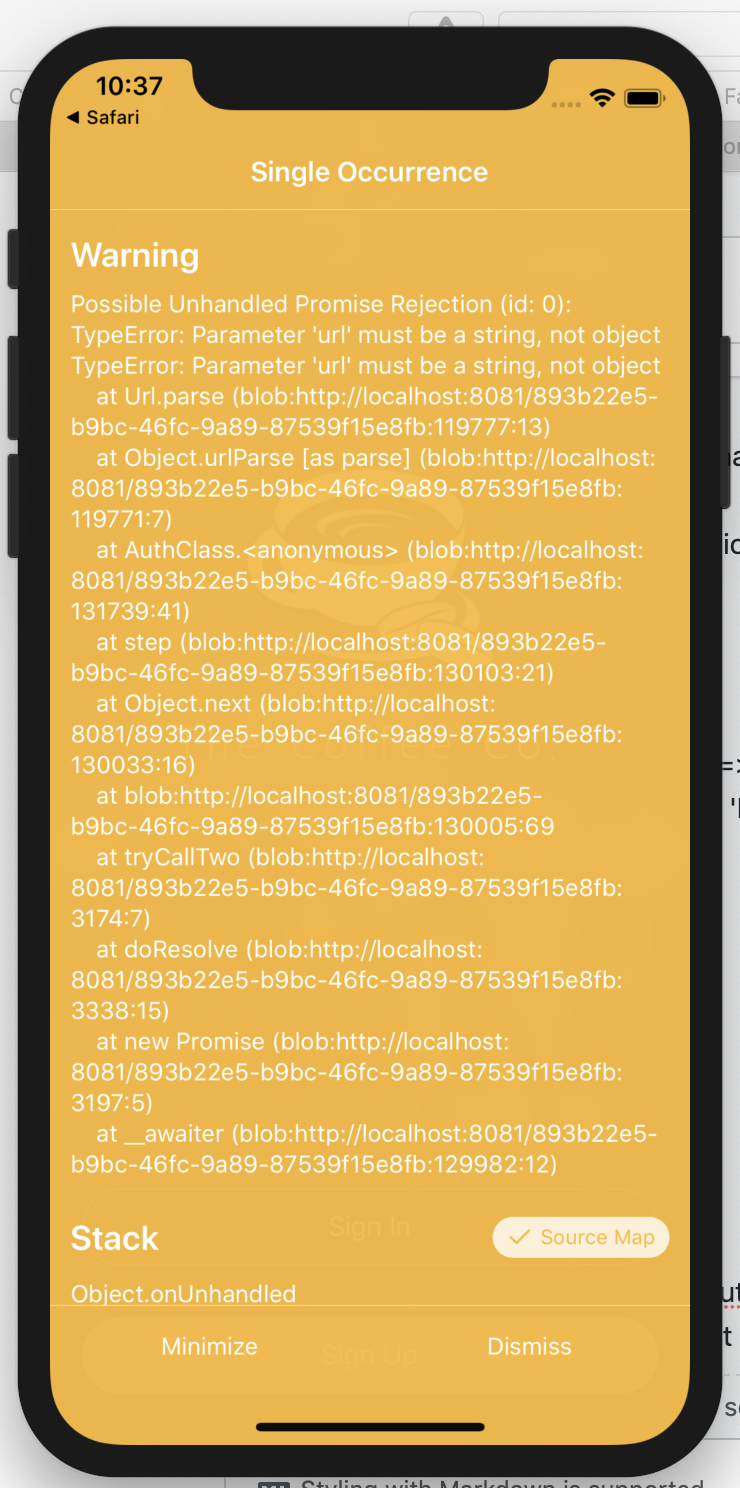React Native FederatedSignIn() not working · Issue #3342 · aws-amplify/amplify-js · GitHub