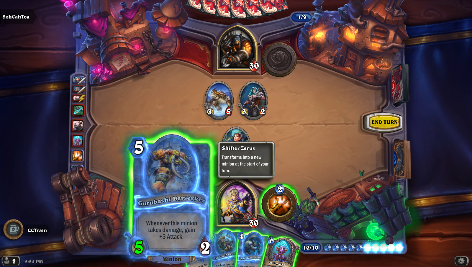 Shifter Zerus and attack/health swap bugs. · Issue #3731 · HearthSim ...