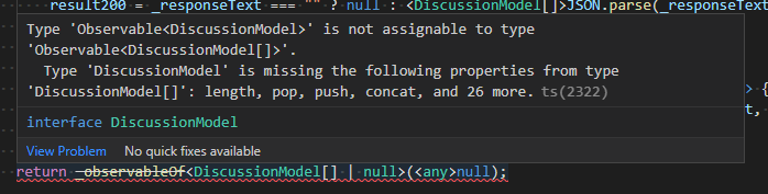 Generated typescript file can not transpile with rxjs 7.0 · Issue #3073 · RicoSuter/NSwag · GitHub