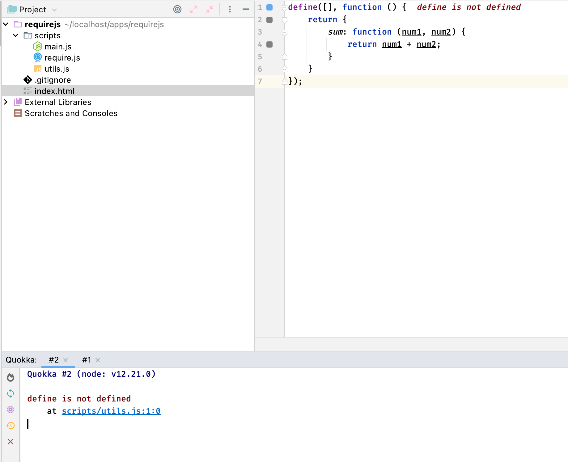 Quokka doesn't support RequireJS · Issue #606 · wallabyjs/quokka · GitHub