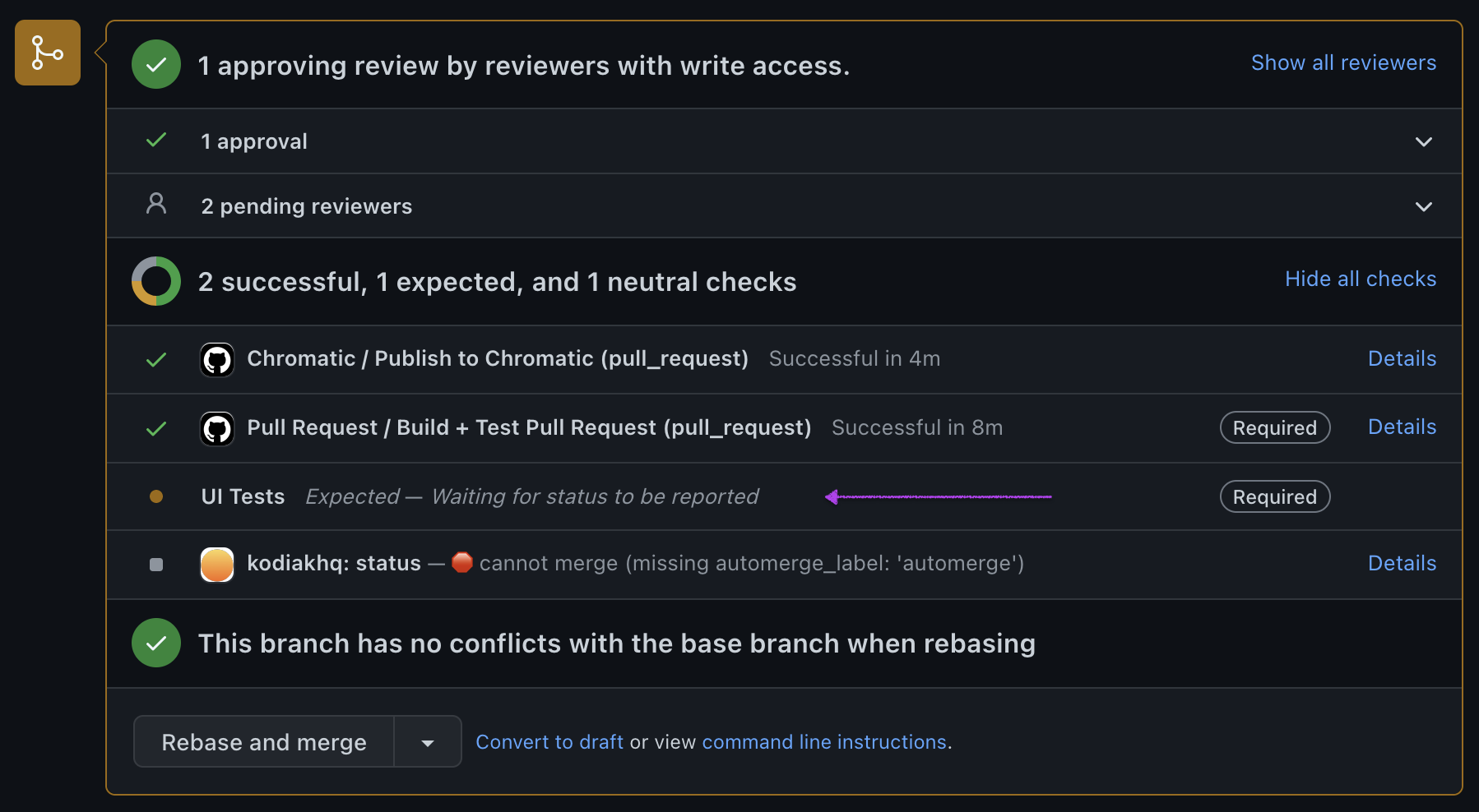 Error on using `skip` in `chromaui/action@v1` · Issue #309 · chromaui/chromatic-cli · GitHub