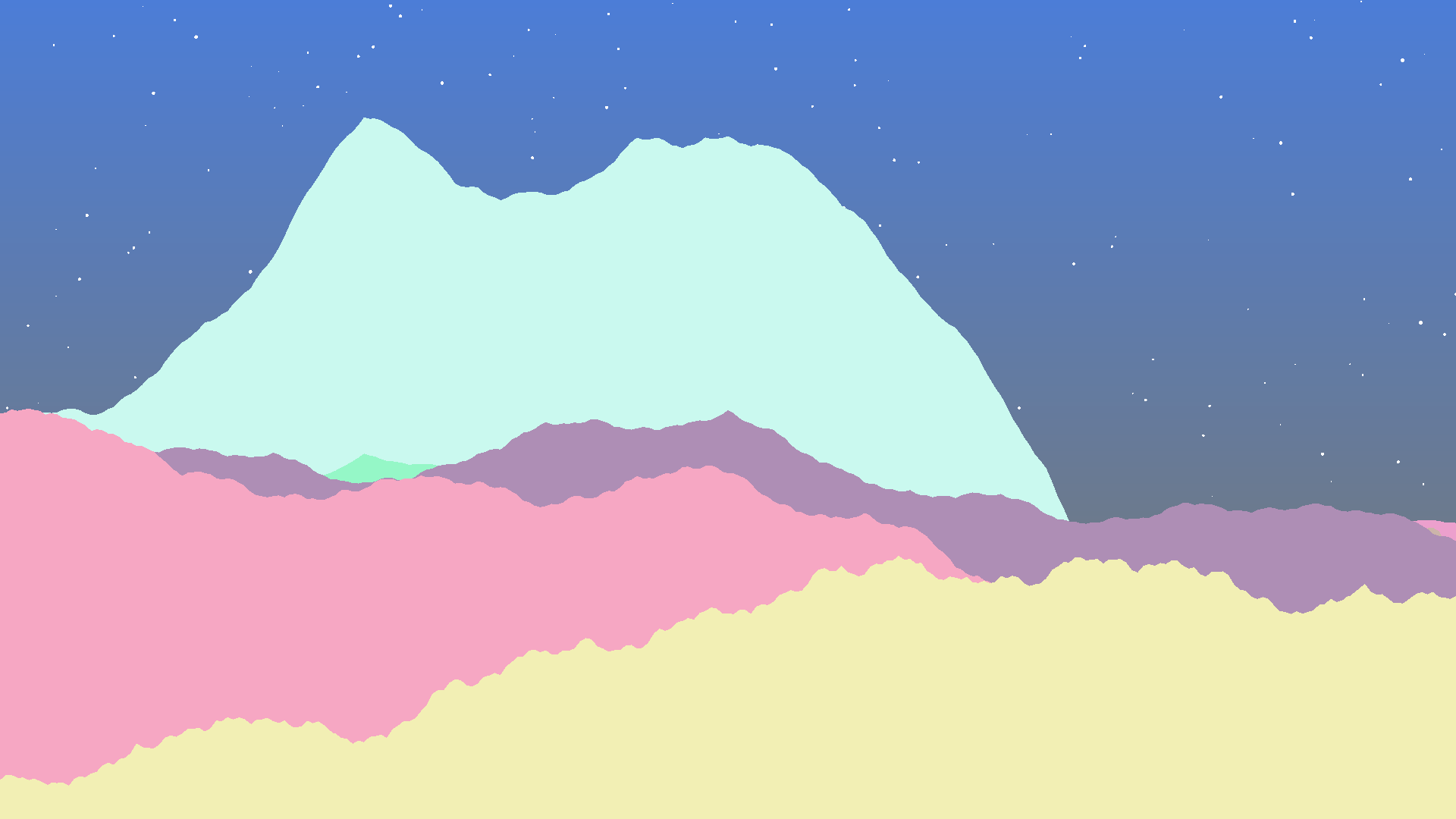 GitHub - leungjch/Procedural-Landscapes: This program uses midpoint displacement algorithm and ...