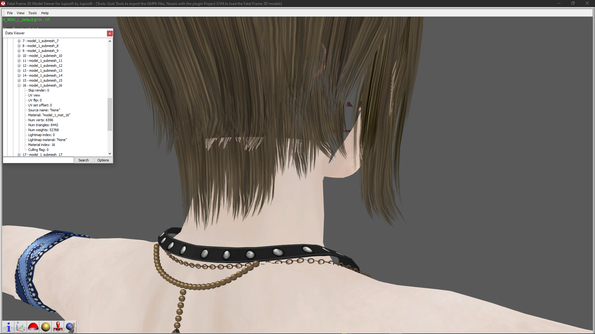 There's a missing seam below the chin and neck in some Fatal Frame 4 character models · Issue ...