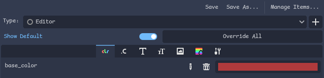 Custom Theme For Godot Interface Base Color Not Load · Issue 72275 · Godotengine Godot · Github