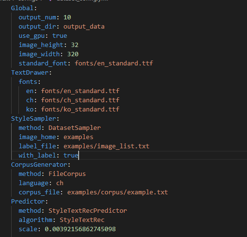 使用styletext 批量生成图片 · Issue 2177 · Paddlepaddlepaddleocr · Github 1887
