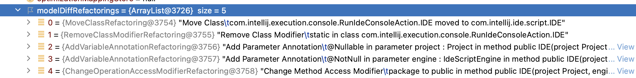 Moved Method not detected + statement containing invocation to the moved method not mapped ...