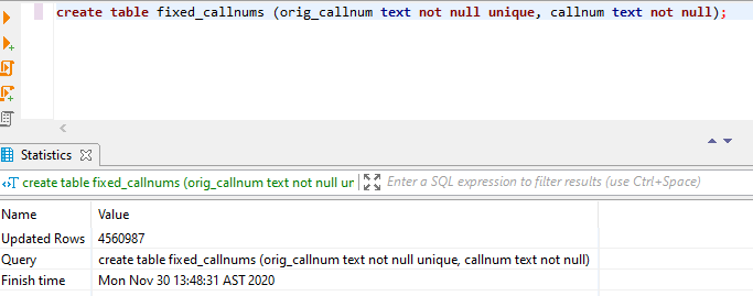 sqlite: "create table" reports updated rows · Issue #10562 · dbeaver ...