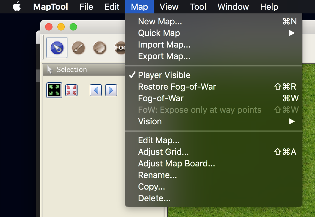 [Mac] Cmd-H mapped to "Hide MapTool" and "Player Visible" simultaneously? · Issue #1316 ...