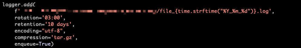 about log file name · Issue #300 · Delgan/loguru · GitHub