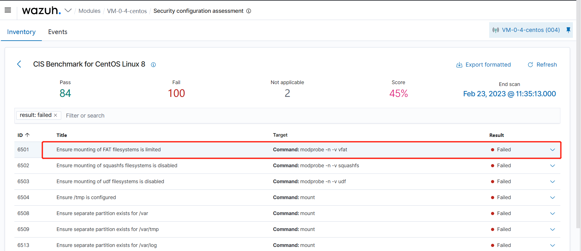 How to add white list to the Vulnerabilities module · Issue #16269 · wazuh/wazuh · GitHub