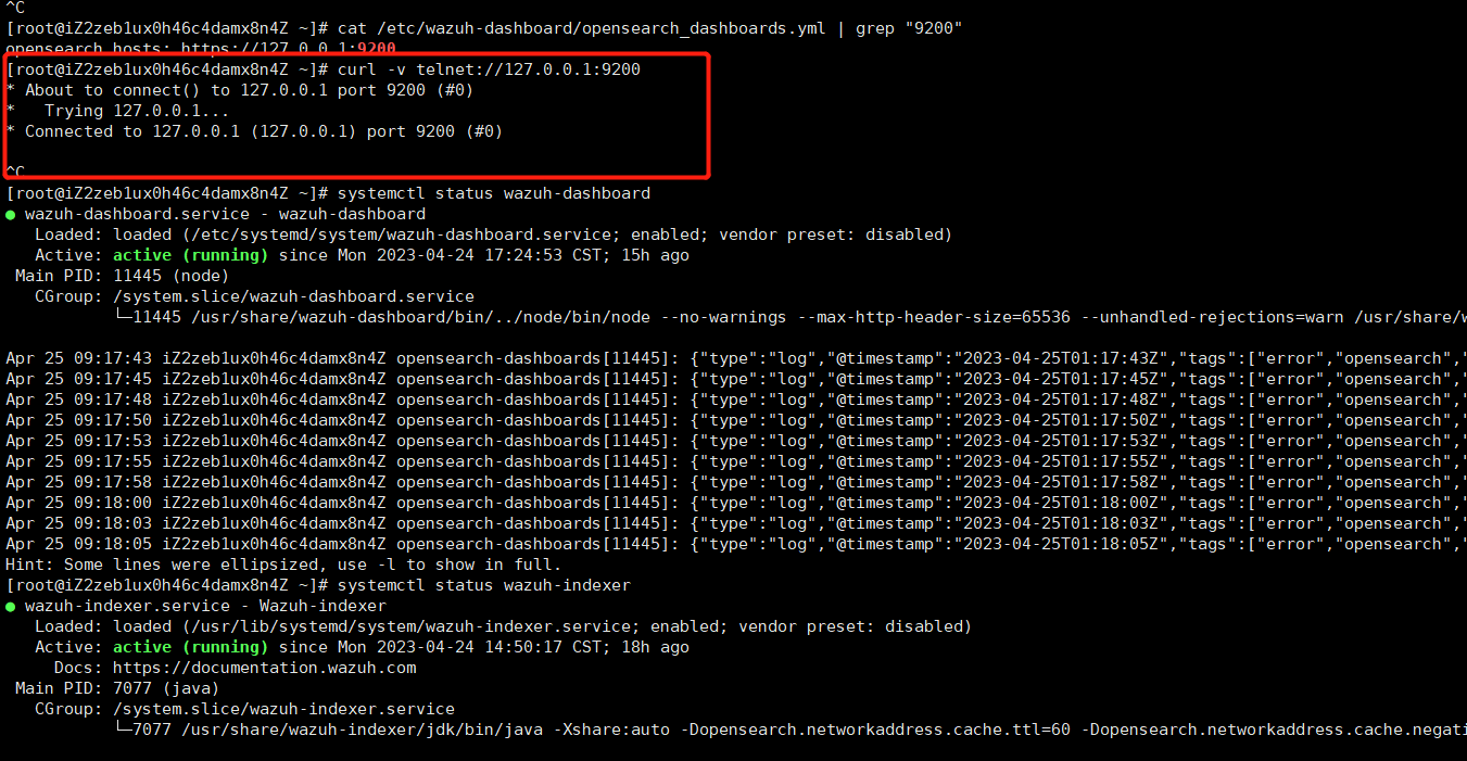 Wazuh dashboard server is not ready yet · Issue #16850 · wazuh/wazuh ...