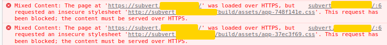 Reverse Proxy Upstream Ssl Not Loading Css [bug] · Issue 15 · Aschmelyun Subvert · Github