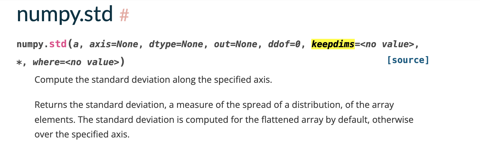 Standard deviation method throwing error with extra args and kwargs · Issue #6928 · OpenMined ...