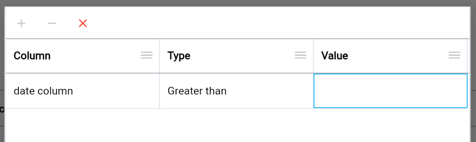 [Feature] Date Picker on Filter adding · Issue #684 · bosskmk/pluto_grid · GitHub