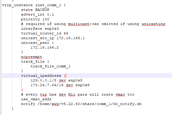 Why I got the same vmac addresses when I configed multiple VIPs at ...
