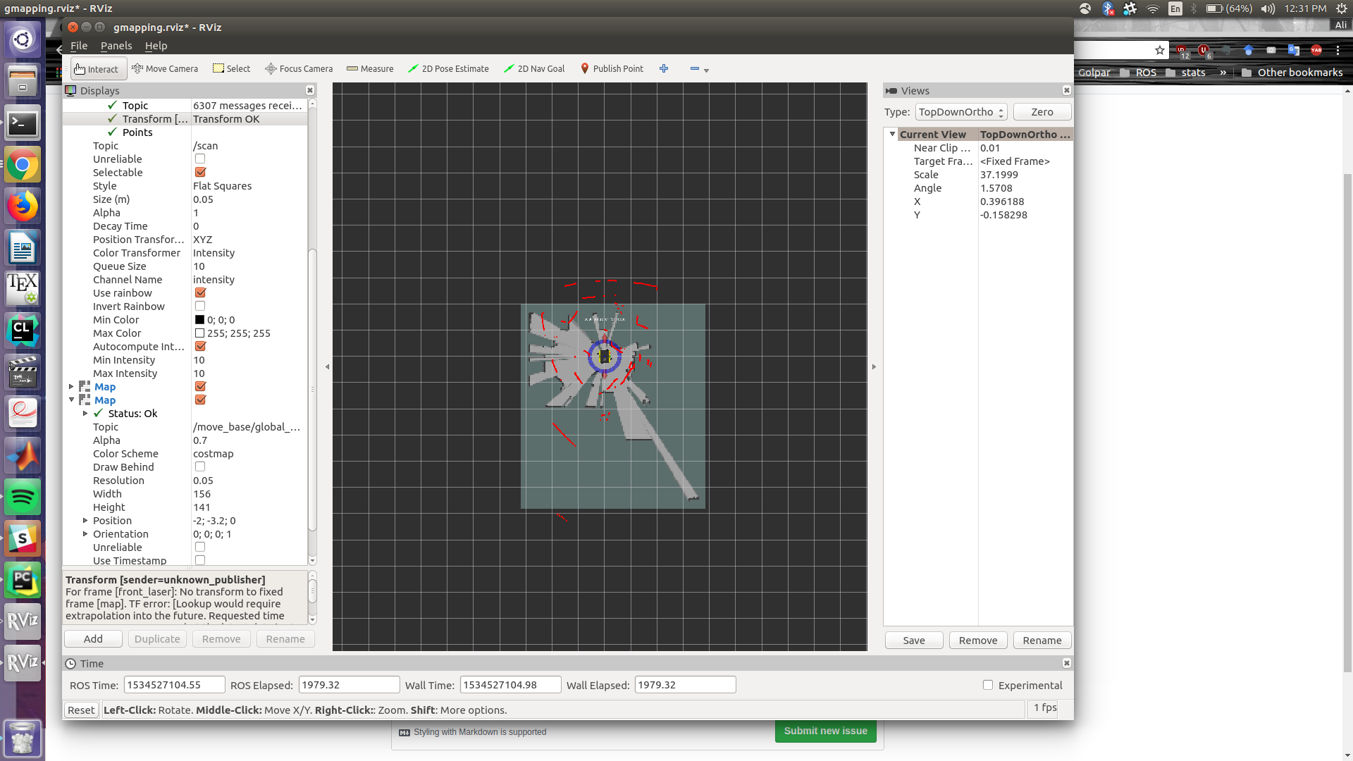 Conflicting odometry? · Issue #984 · cartographer-project/cartographer_ros · GitHub