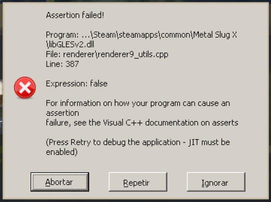 Metal Slug X (312610) · Issue #638 · ValveSoftware/Proton · GitHub