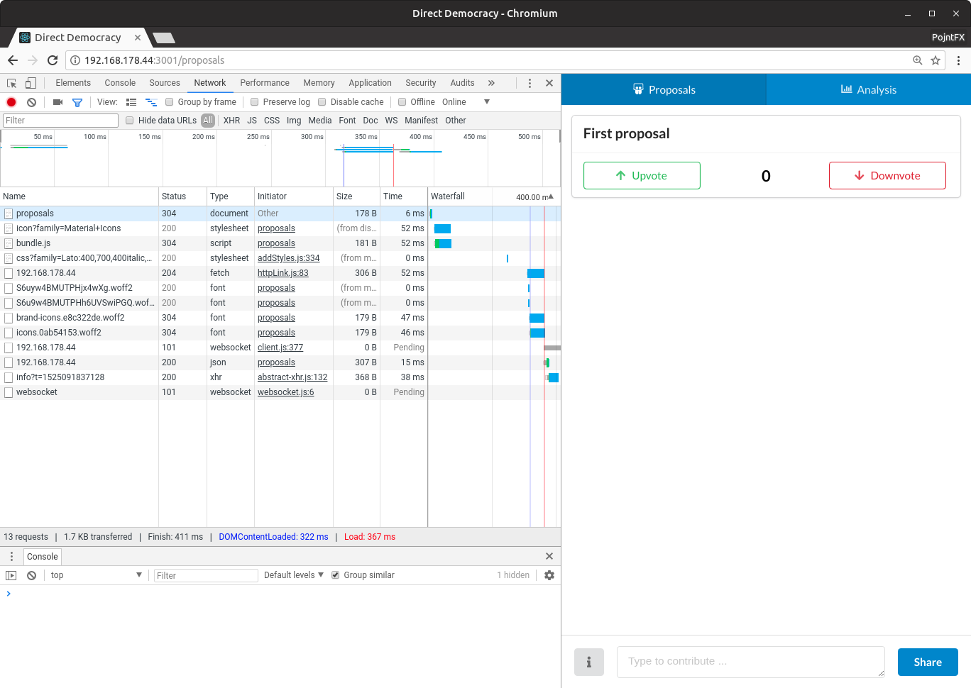 Subscription Using Subscribetomore Shows Up In Network Tab And Playground But Does Not Update In