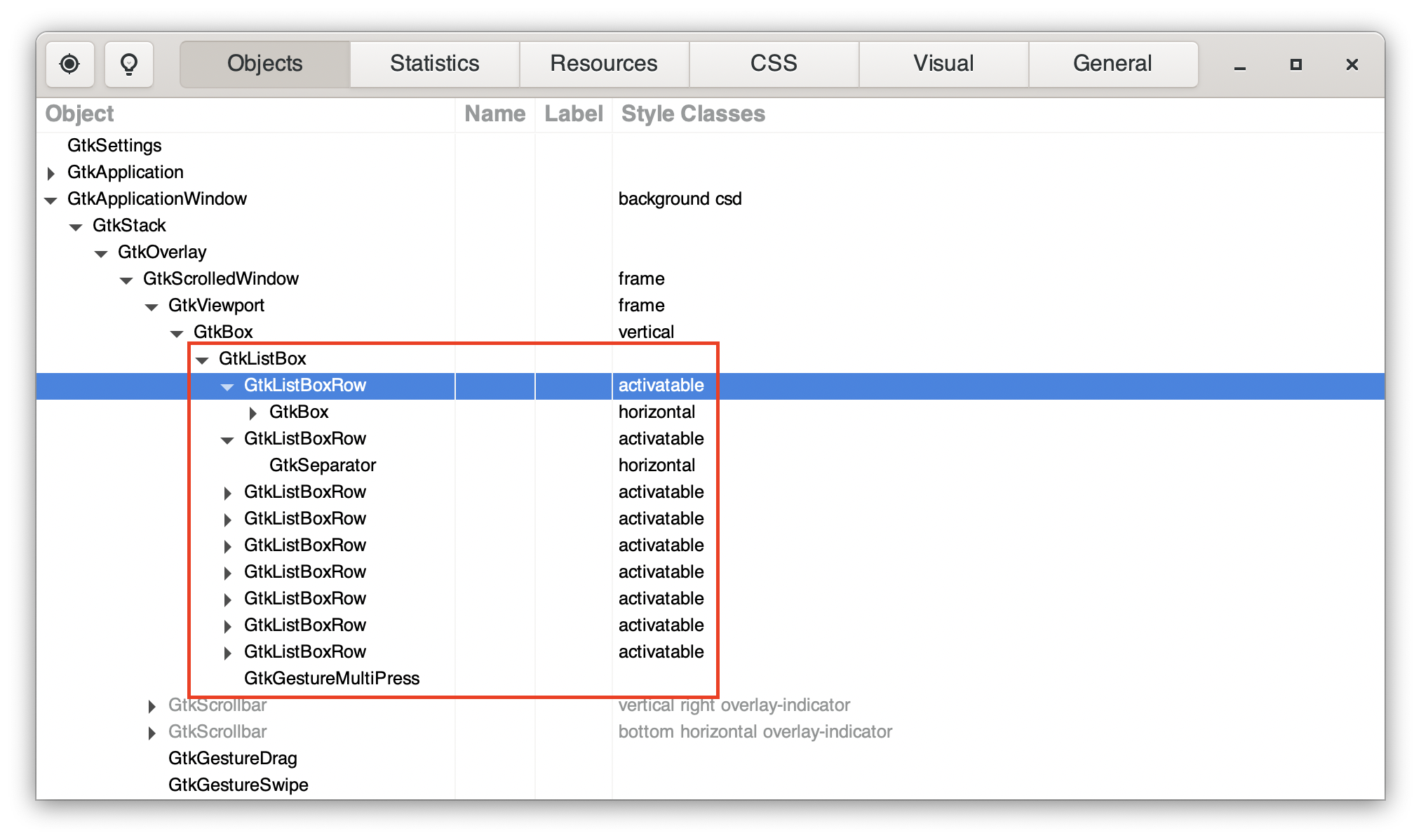 [Project question] GtkListBox With Separators Does Not Appear To Be Possible · Issue #537 ...