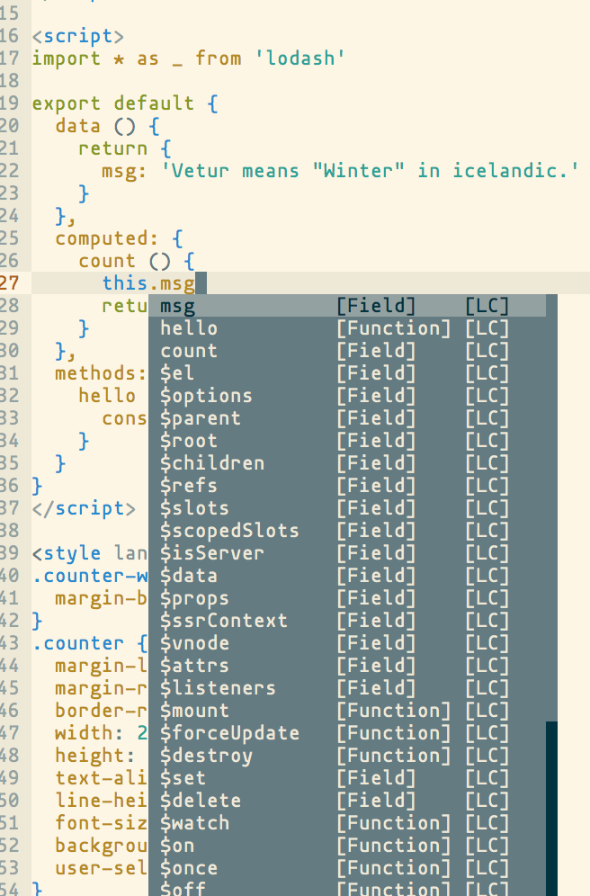 Why not prompt completion · Issue #81 · posva/vim-vue · GitHub