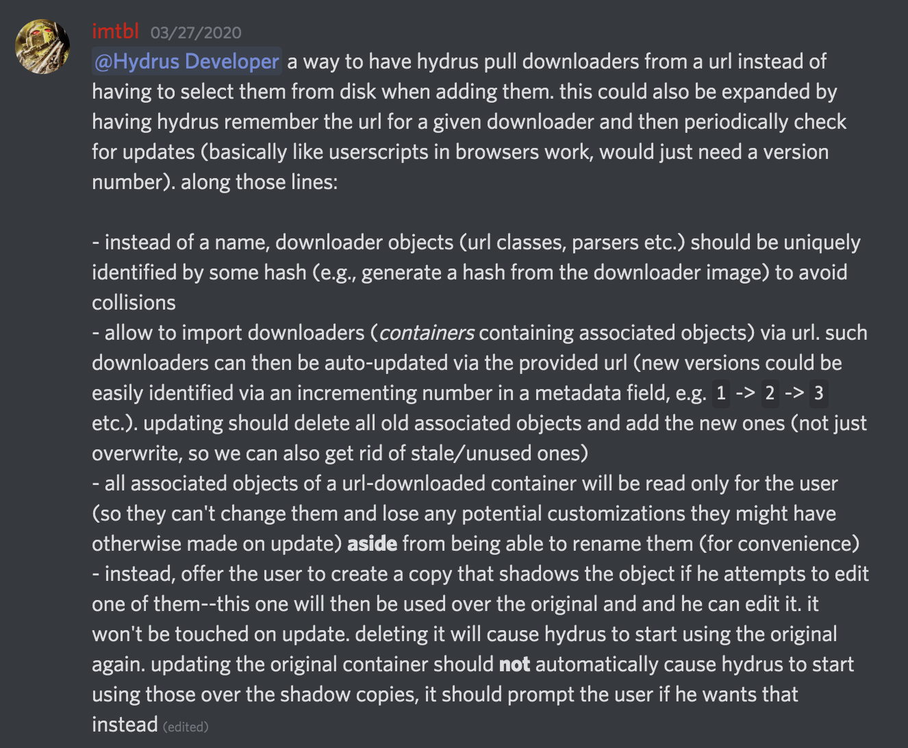 Downloader versioning system · Issue #246 · hydrusnetwork/hydrus · GitHub