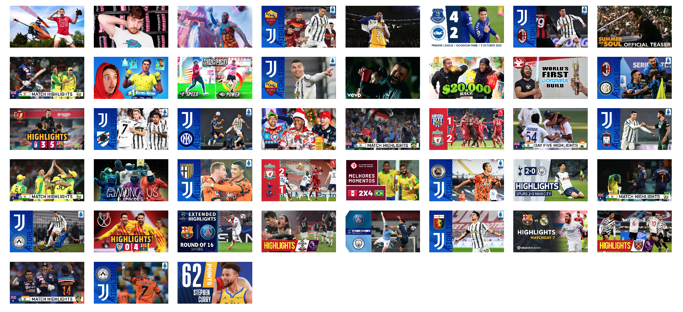 GitHub - vidgi/youtube-thumbnail-clustering: visualizing the top 1000 US trending videos from ...