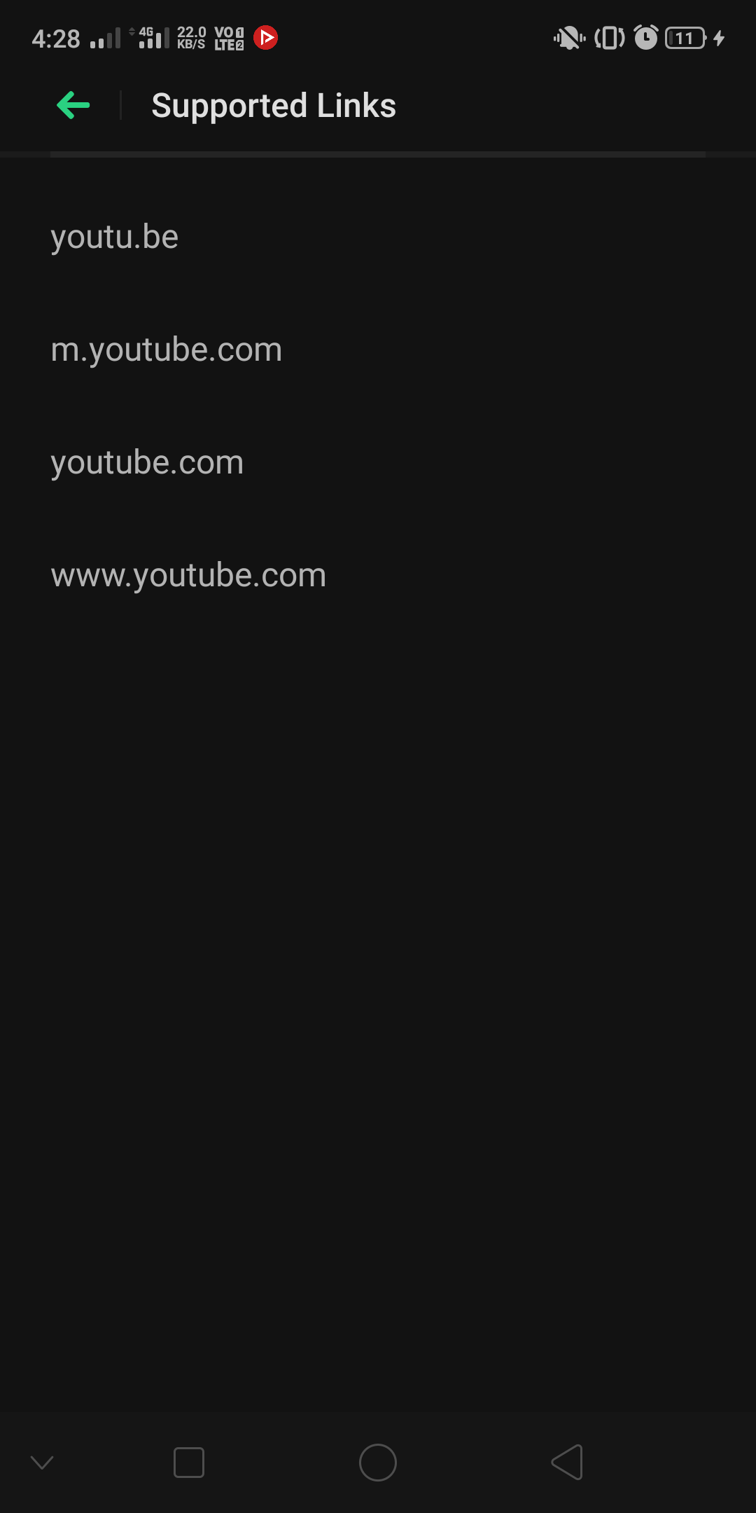 Clicking on hyperlink in youtube does not go to newpipe · Issue #9362 · TeamNewPipe/NewPipe · GitHub