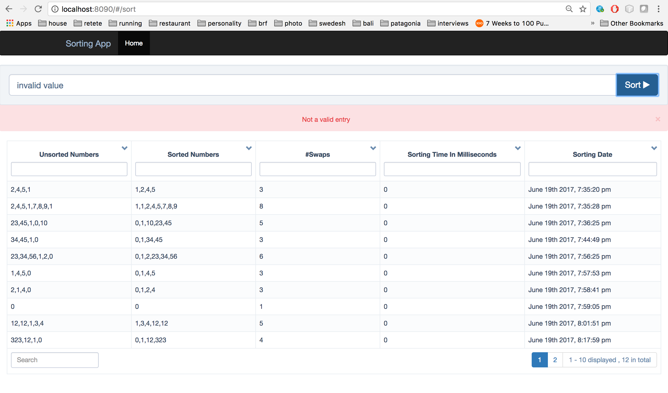 GitHub Egjoleka SortingApplication Sorting Application With Spring Boot