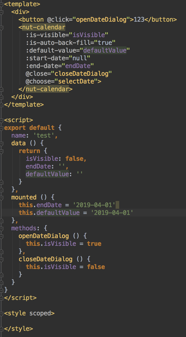 日历组件Calendar: end-date 设置为今天之前，比如昨天，但是今天的日期还是高亮，能自己指定高亮的日期吗？？ · Issue #60 · jd-opensource/nutui ...