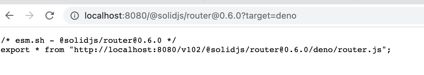 `esm.sh` incorrectly transforms Solid JSX · Issue #496 · esm-dev/esm.sh · GitHub
