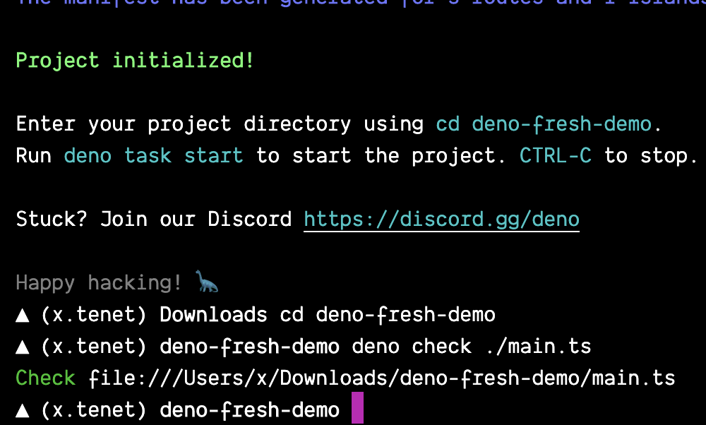 Deno 1311 Deno Check Maints Failed · Issue 1052 · Denolandfresh · Github